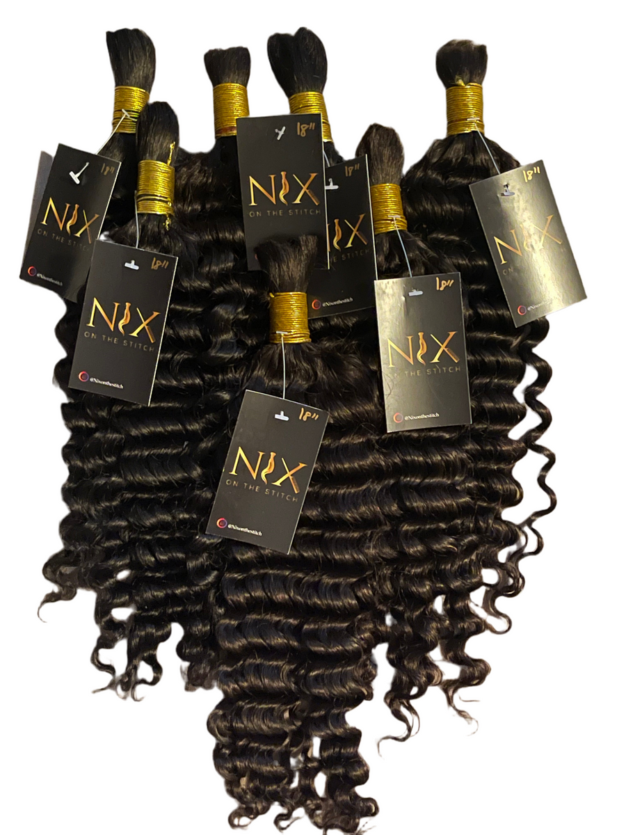 Nix Brazilian Deep Wave Boho Bulk Hair – NIXONTHESTITCH
